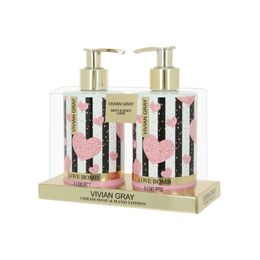 Vivian Gray Cremeseife Love Bomb Luxury & Hand Lotion in Pink/Gold in Pink/Gold | Gr.: onesize