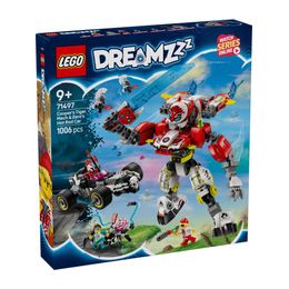 Lego Dreamzzz 71497 Coopers Tiger-Mech und Zero's Hot Rod Auto | Gr.: onesize