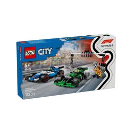 Lego City 60474 F1 Startaufstellung mit VCARB & Sauber Rennautos | Gr.: onesize