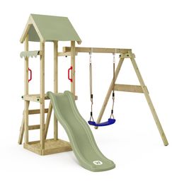 Wickey Spielturm mit Rutsche TinyWave | Kinderspielturm