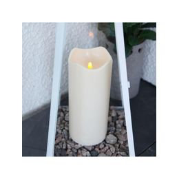 STAR TRADING LED Stumpenkerze &sbquo;Paul&lsquo;, naturwei&szlig;, outdoor, 23cm | Gr.: onesize
