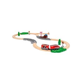 Brio Aktionsspiel Zugset mit R&uuml;ckziehmotor in bunt | Gr.: onesize