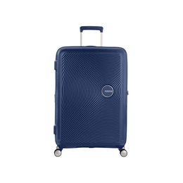 American Tourister Soundbox - 4-Rollen-Trolley 77 cm erw. (gelb) in midnight navy | Gr.: onesize