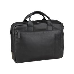 Strellson Aktentasche Hyde Park BriefBag SHZ in Black | Gr.: onesize