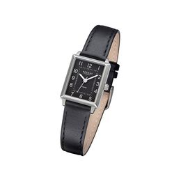 Regent Uhren Analog-Armbanduhr Regent Lederarmband schwarz extra gro&szlig; (ca. 20x29mm) | Gr.: onesize