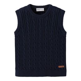 name it Strickweste in Navy Blazer | Gr.: 110