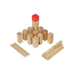 Ocean 5 Wurfspiel " Kubb Deluxe " in holz/rot | Gr.: onesize
