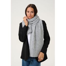 Kaffe Tuch KAadena in Light Grey Melange | Gr.: onesize