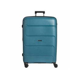 Check.In St. Louis - 4-Rollen-Trolley 77 cm erw. (altrosa) in petrol | Gr.: onesize