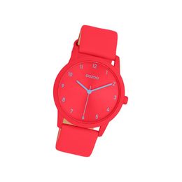 Oozoo Analog-Armbanduhr Timepieces rot mittel (ca. 38mm) | Gr.: onesize