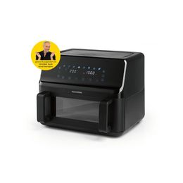 Kochwerk Hei&szlig;luft-Fritteuse Vario-Doppelkammer 9l 2700W schwarz Schwarz | Gr.: onesize