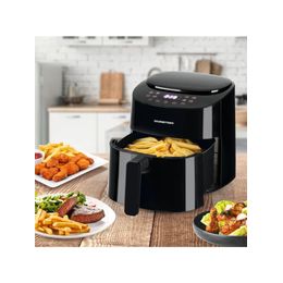 Gourmet Maxx Hei&szlig;luft-Fritteuse Digital 4,5l 1400W schwarz Schwarz | Gr.: onesize