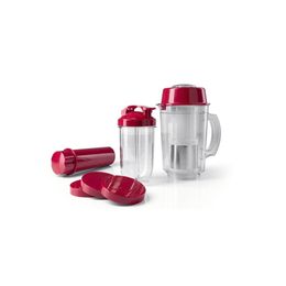 Gourmet Maxx Zubeh&ouml;r-Set XL 9-tlg. rot f&uuml;r Mr. Magic rot | Gr.: onesize