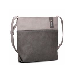 Zwei Jana J10 - Schultertasche 29 cm (papaya) in nubuk-stone | Gr.: onesize