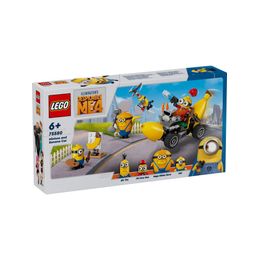 Lego Minions: Despicable Me 4 75580 Minions und das Bananen Auto | Gr.: onesize