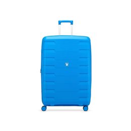 Roncato Skyline 2.0 4 Rollen Trolley 79 cm mit Dehnfalte in himmelblau | Gr.: onesize