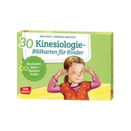 Don Bosco Medien Papeterie/PBS - 30 Kinesiologie-Bildkarten f&uuml;r Kinder | Gr.: onesize
