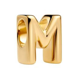 Pandora Mini-Charm Buchstabe M Goldfarben | Gr.: onesize