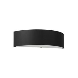 Nice Lamps Wandleuchte HERRA in schwarz (L)45cm (B)15cm (H)12cm | Gr.: onesize