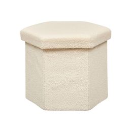 Atmosphera Cr&eacute;ateur d'int&eacute;rieur Sitzhocker in beige | Gr.: onesize