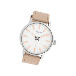 Analog-Armbanduhr Oozoo Timepieces rosa gro&szlig; (ca. 45mm) | Gr.: onesize