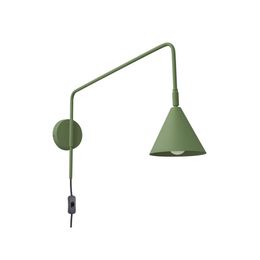 Nice Lamps Wandlampe ZYLO 1 olive H 30 cm | Gr.: onesize