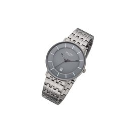 Regent Uhren Analog-Armbanduhr Regent Titan-Uhren silber mittel (ca. 39mm) | Gr.: onesize