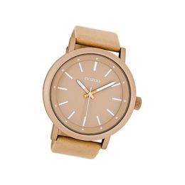 Analog-Armbanduhr Oozoo Timepieces rosa extra gro&szlig; (ca. 48mm) | Gr.: onesize