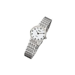 Regent Uhren Analog-Armbanduhr Regent Metallarmband silber klein (ca. 24mm) | Gr.: onesize