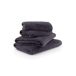 M&ouml;ve M&ouml;ve Handtuchset Superwuschel 4-TLG in dark grey | Gr.: onesize