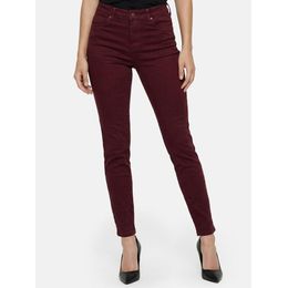 Tazzio Jeans "F138" - Skinny Fit - in Bordeaux | Gr.: 34