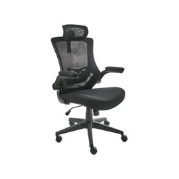 Beliani B&uuml;rostuhl PALADIN in Schwarz - (W) 52 x (H) 96 x (L) 56 cm | Gr.: onesize