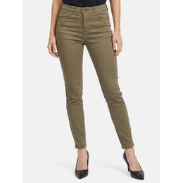 Tazzio Jeans "F138" - Skinny Fit - in Khaki | Gr.: 38