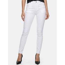 Tazzio Jeans "F138" - Skinny Fit - in Wei&szlig; | Gr.: 40