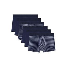 HOM Retro Short / Pant John in Navy print | Gr.: S