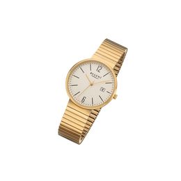 Regent Uhren Analog-Armbanduhr Regent Zugarmband silber mittel (ca. 38mm) | Gr.: onesize
