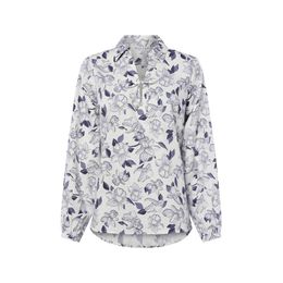 Marie Lund Blusenshirt in ecru marine - 0008 | Gr.: 38