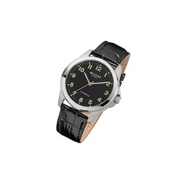 Regent Uhren Analog-Armbanduhr Regent Handaufzuguhren schwarz mittel (ca. 39mm) | Gr.: onesize