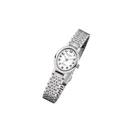Regent Uhren Analog-Armbanduhr Regent Metallarmband silber klein (ca. 24mm) | Gr.: onesize