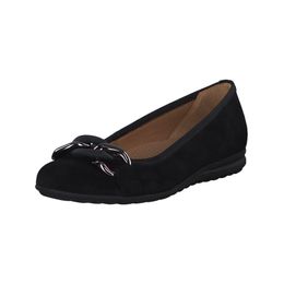 Gabor Comfort Ballerinas in schwarz(uni+asilb) | Gr.: 37