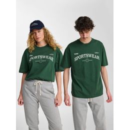 Hummel T-Shirt Hmlloose Erwachsene in DARK GREEN | Gr.: XXL