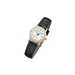 Regent Uhren Analog-Armbanduhr Regent Lederarmband schwarz klein (ca. 25mm) | Gr.: onesize
