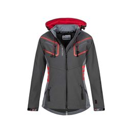 Jacke Arctic Seven Damen Softshell Jacken AS185 in Dunkelgrau | Gr.: S