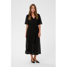 Kaffe Kleid KAbelle Regular fit in Black Deep CC | Gr.: 38