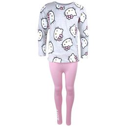Schlafanzug Hello Kitty in Grau | Gr.: 110