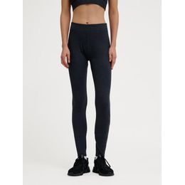 Hummel Leggings Hmlpulse Damen in BLACK BEAUTY MELANGE | Gr.: S