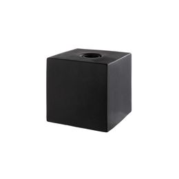 Gilde Tischlampe "W&uuml;rfel" in Schwarz - H. 15 cm - B. 15 cm | Gr.: onesize