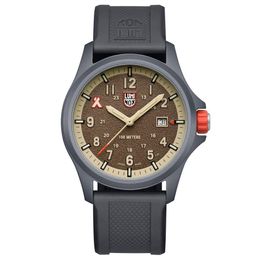 Luminox Herren-Armbanduhr Bear Grylls Grau Braun / Anthrazit | Gr.: onesize