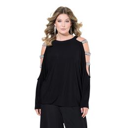 MIAMODA Longsleeve in schwarz | Gr.: 48