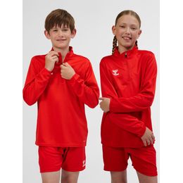 Hummel Halbrei&szlig;verschluss Jacke Hmlessential Kinder in TRUE RED | Gr.: 116